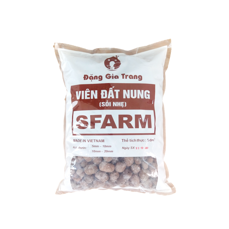 Viên đất nung (sỏi nhẹ) - Thế giới giá thể, đất trồng cây